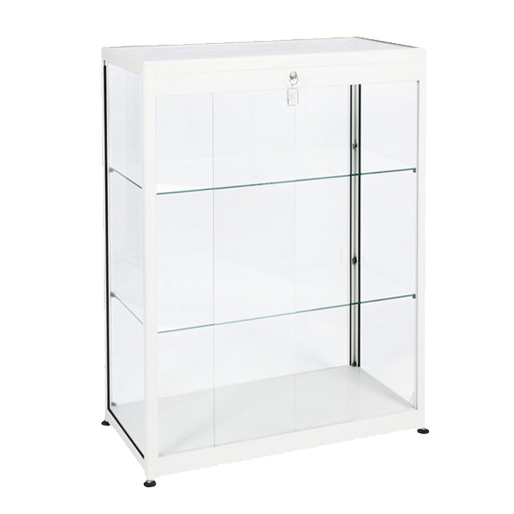 VITRINE AQUARIUM BLANC - INTERNATION MODULING
