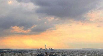 Fond Ciel de Paris - INTERNATION MODULING